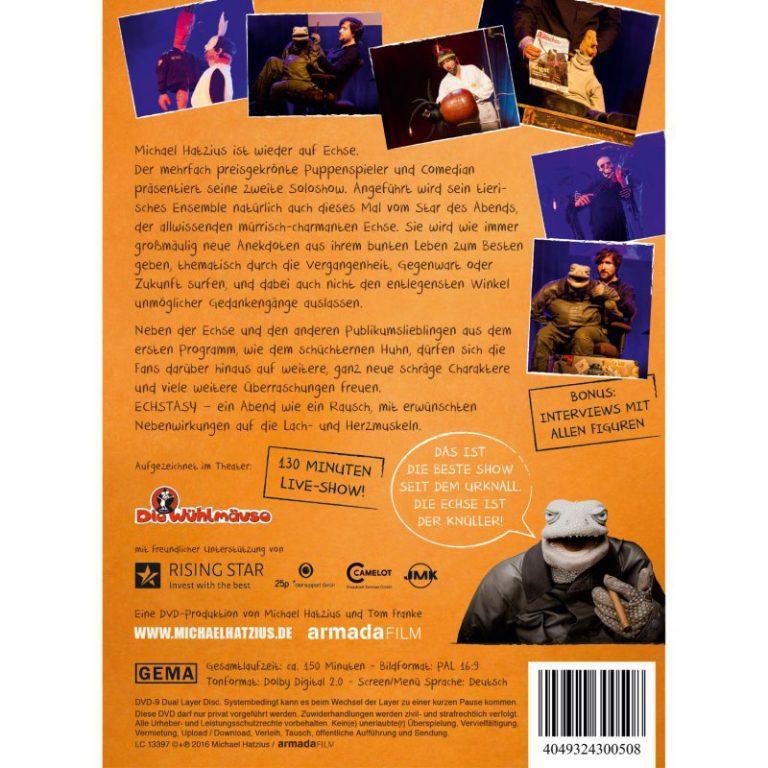 DVD „ECHSTASY“ – Merch im Quadrat